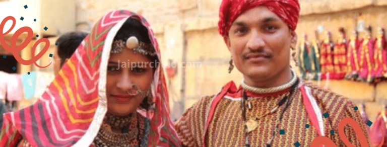 Famous Traditional Dress Of Rajasthan For Men, Women